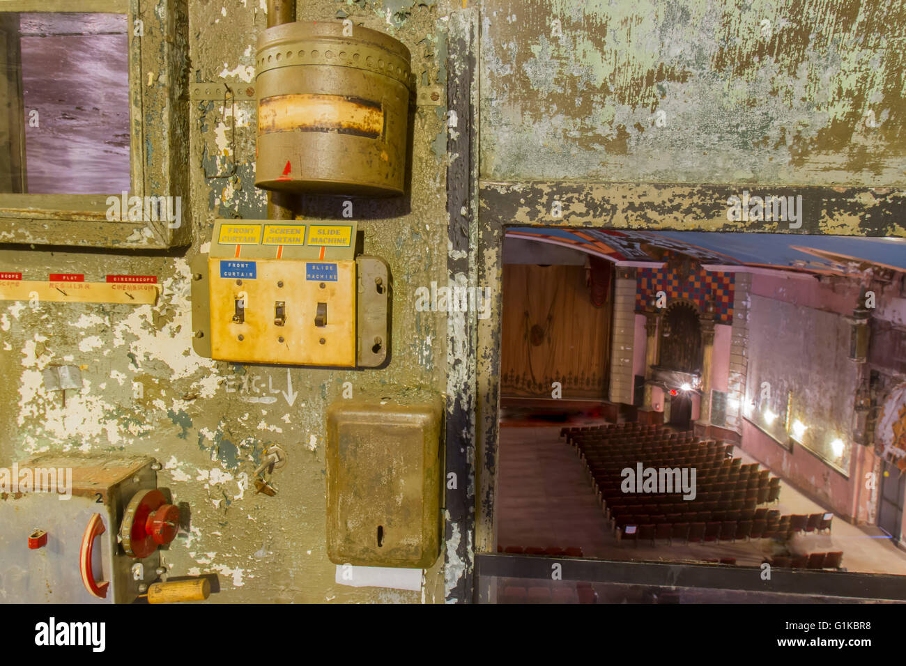 Projection room hi-res stock photography and images - Alamy