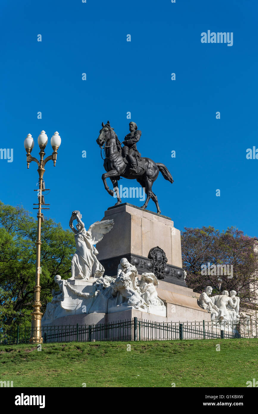 Bartolome Mitre monument, Buenos Aires, Argentina Stock Photo - Alamy