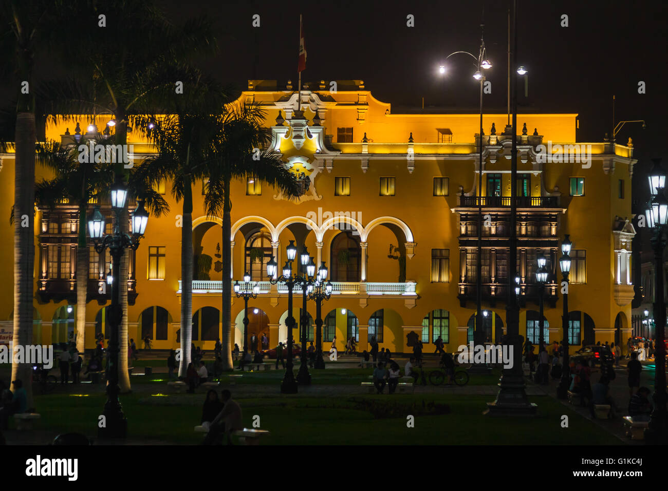 City hall of lima hi-res stock photography and images - Alamy