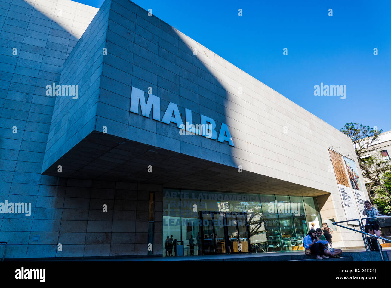MALBA, Museum of Latin American Art, Buenos Aires, Argentina Stock ...