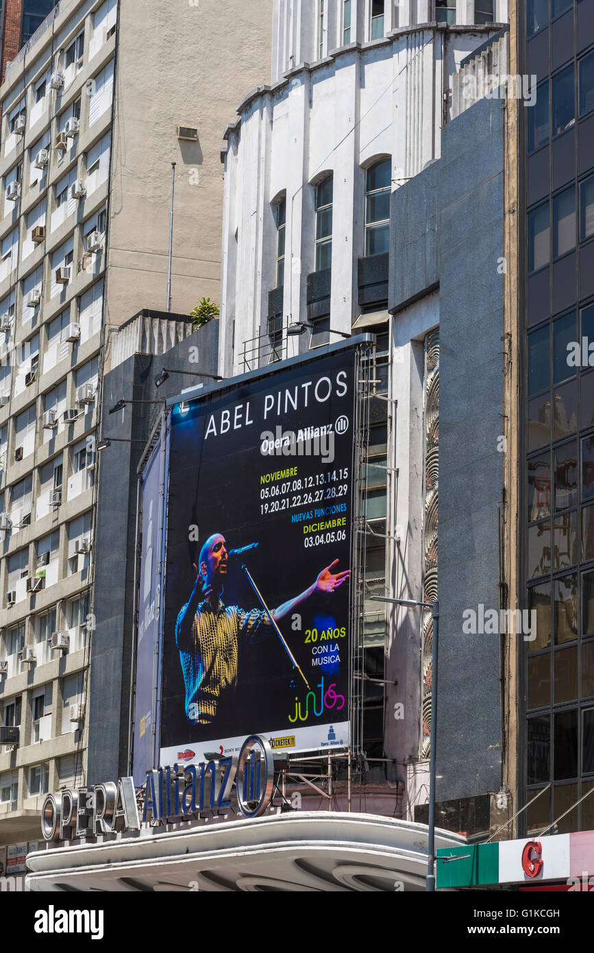 Avenida corrientes buenos aires teatro hi-res stock photography and ...