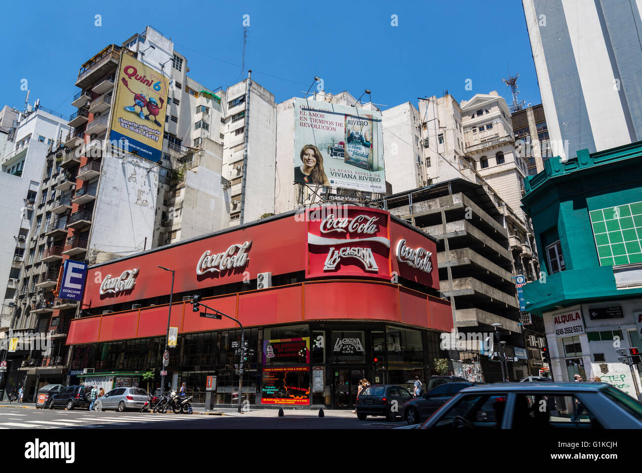 Avenida corrientes buenos aires hi-res stock photography and images - Alamy