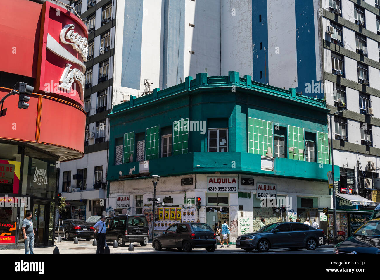 Avenida Corrientes, Buenos Aires, Argentina Stock Photo - Alamy