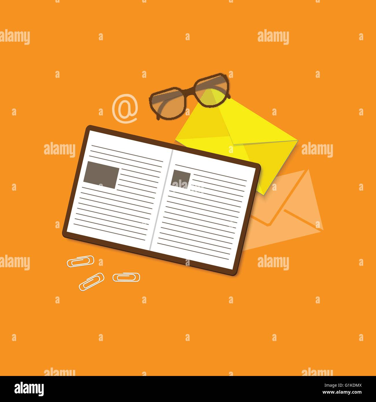 Book management Stock Vector Images - Alamy