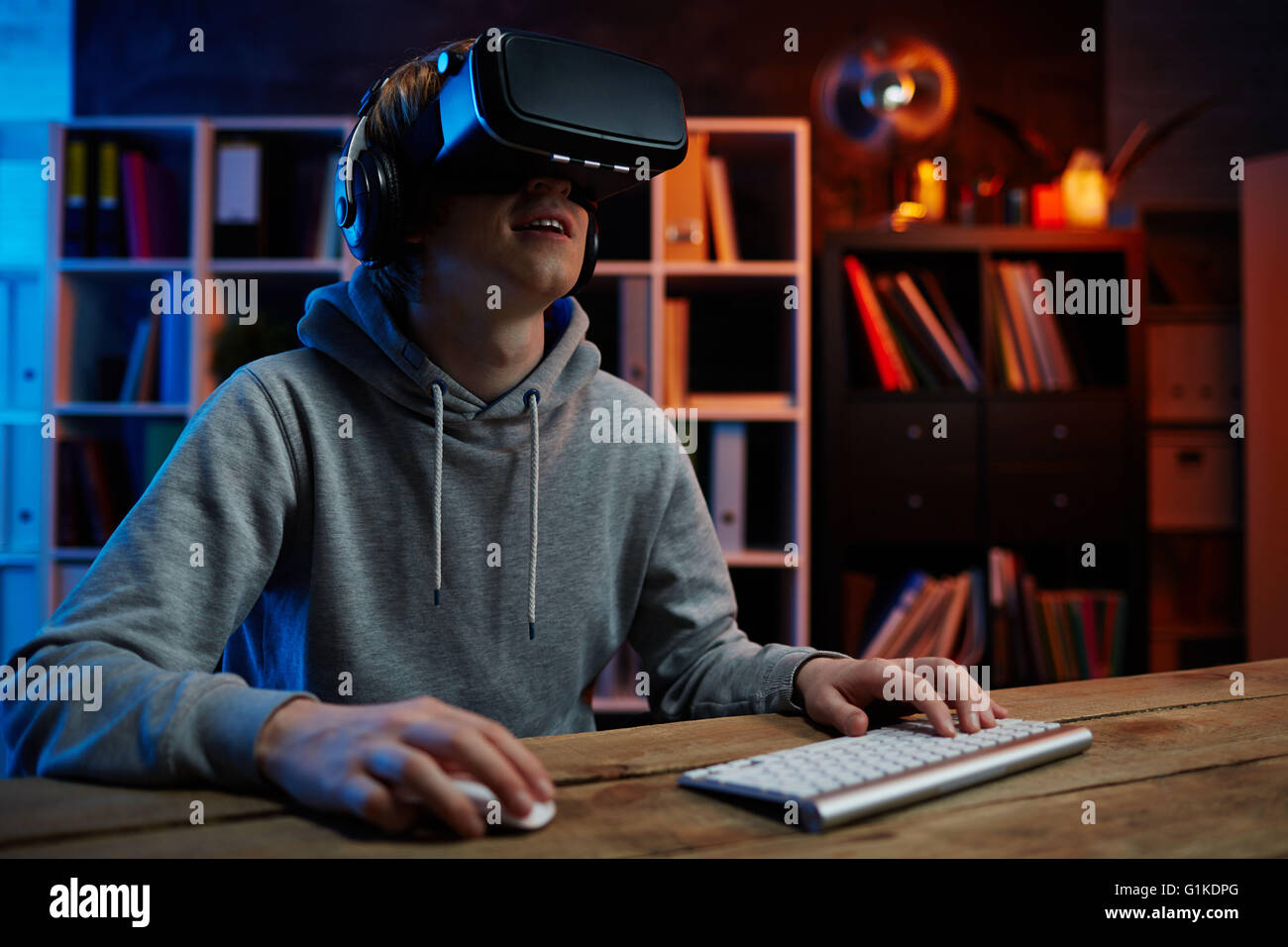 Gamer handsome hi-res stock photography and images - Alamy