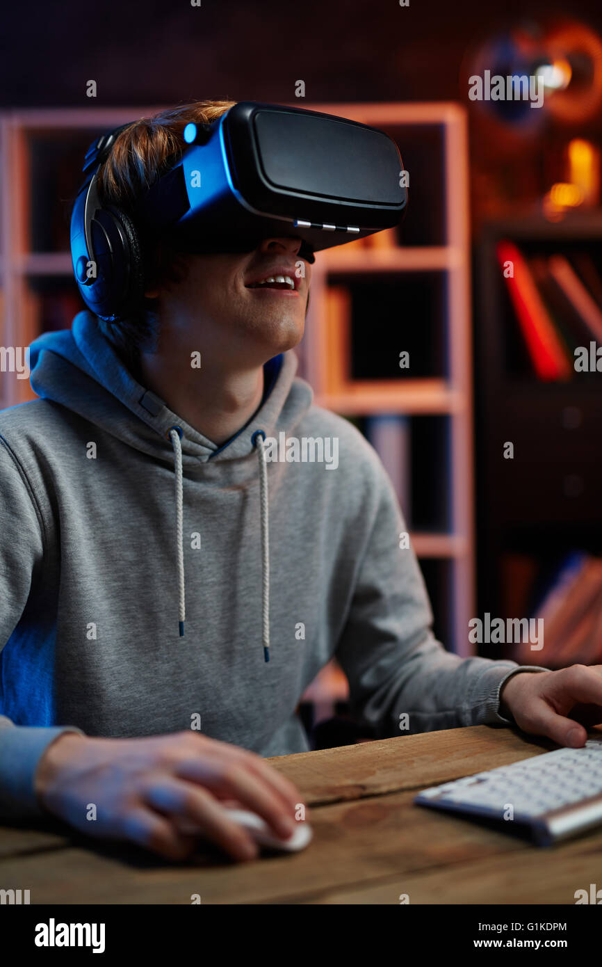 Handsome virtual hi-res stock photography and images - Alamy