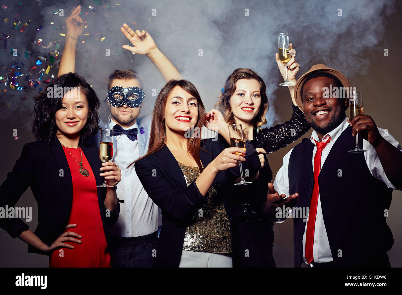 Celebration event friends hi-res stock photography and images - Alamy