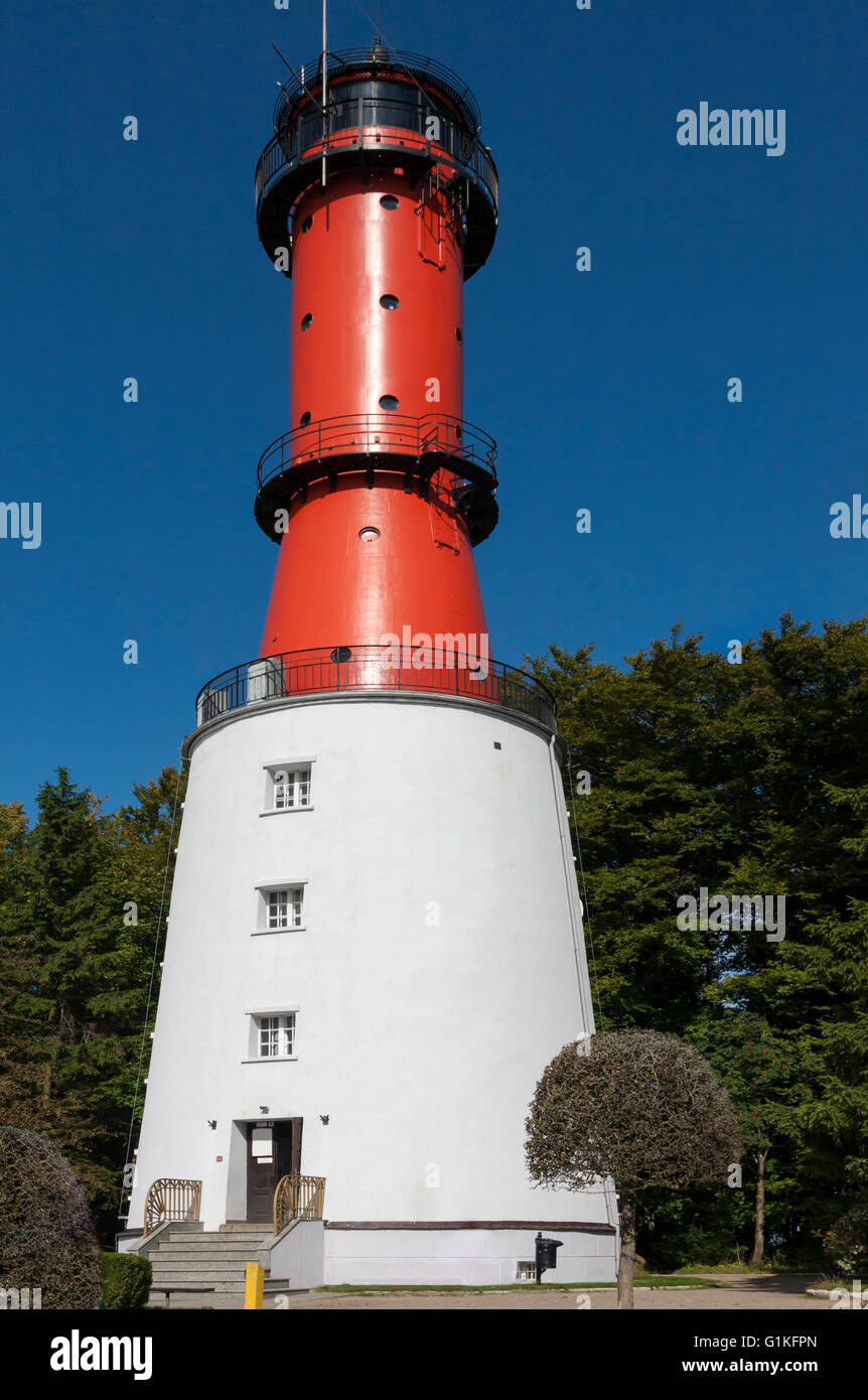 Red white striped lighthouse tower hi-res stock photography and images ...