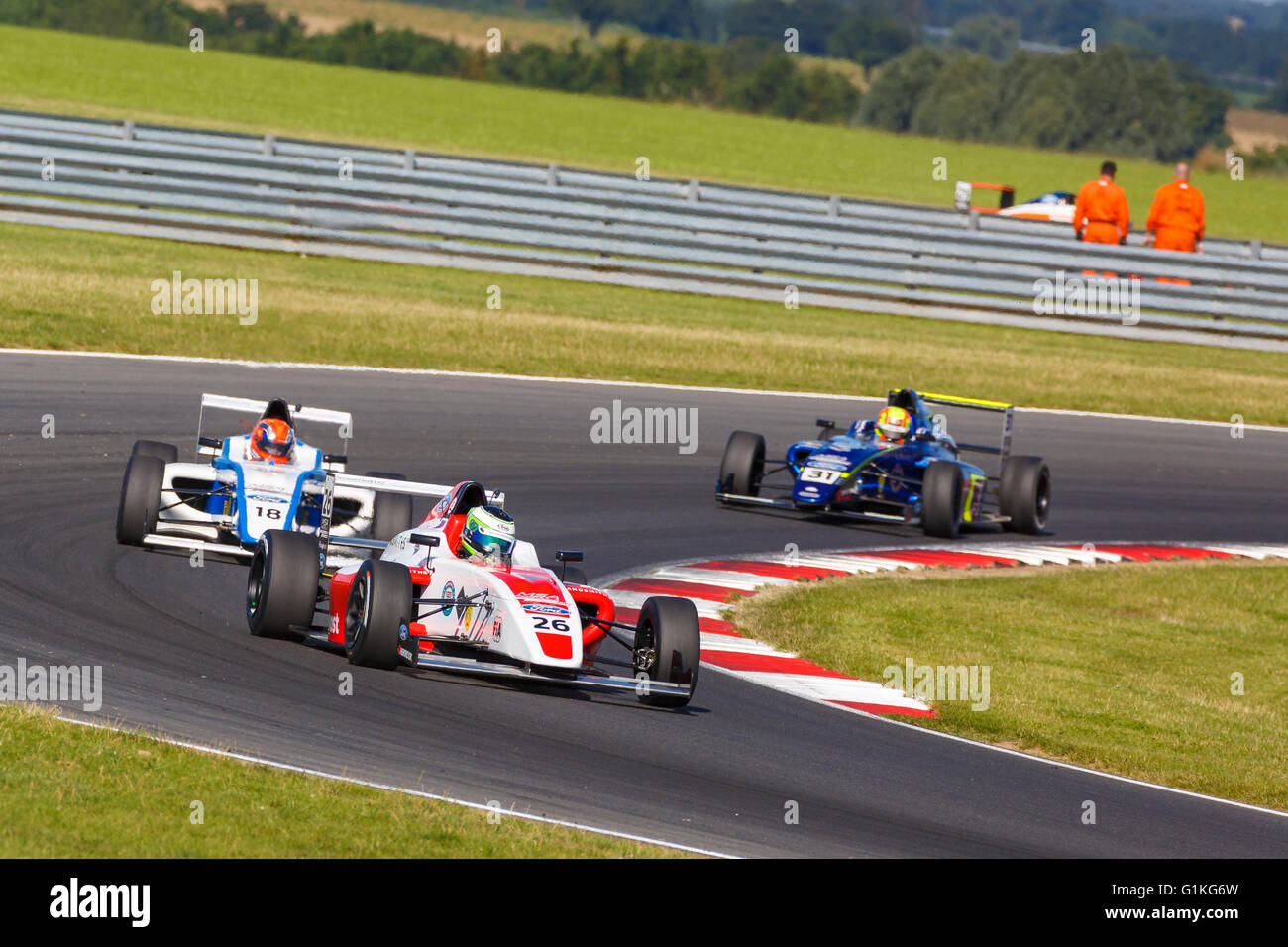 Toby Sowery through Palmer bend in the MSA Formula Ford Ecoboost race ...