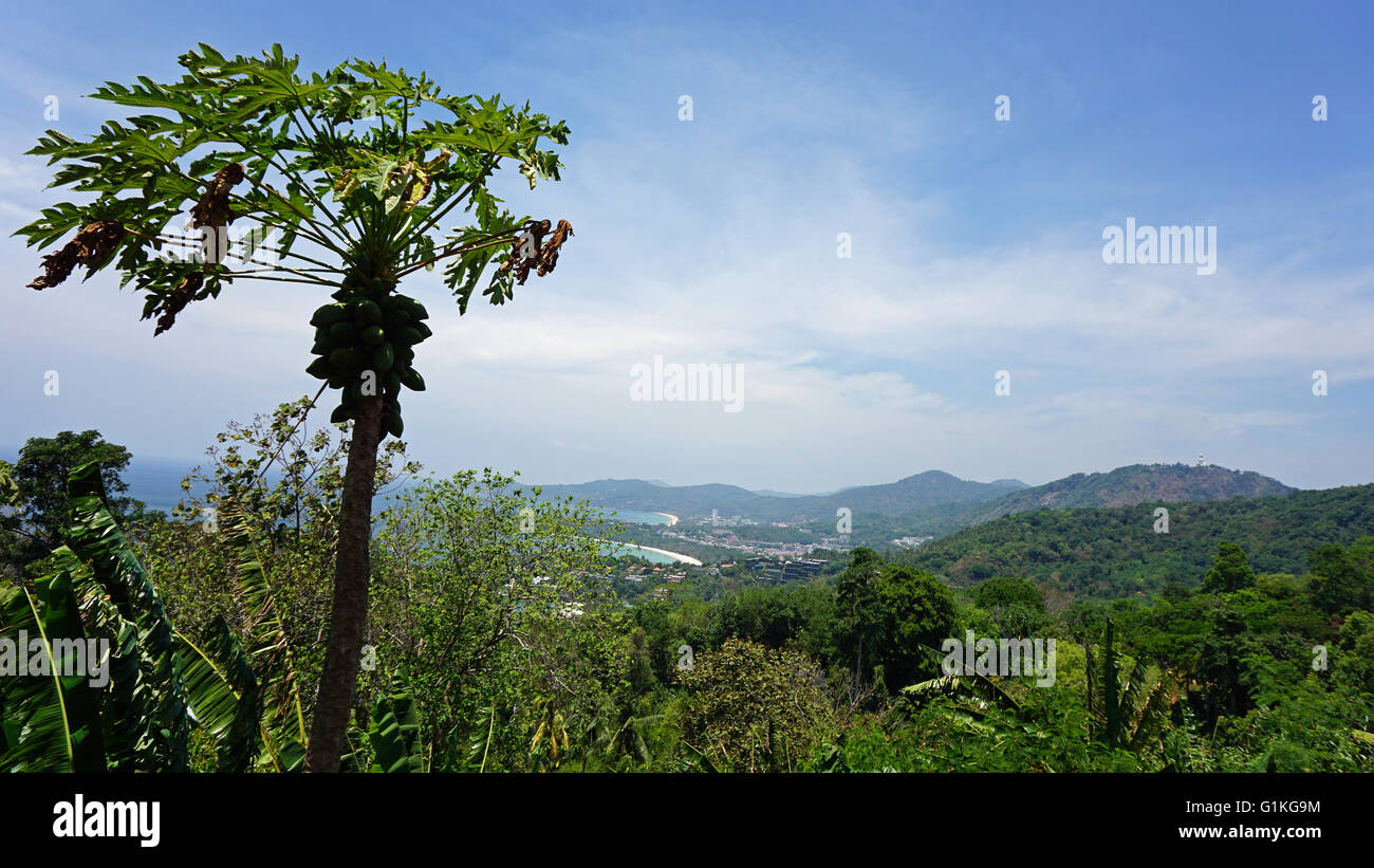 amazing landscape on viewpoint of phuket island Stock Photo - Alamy