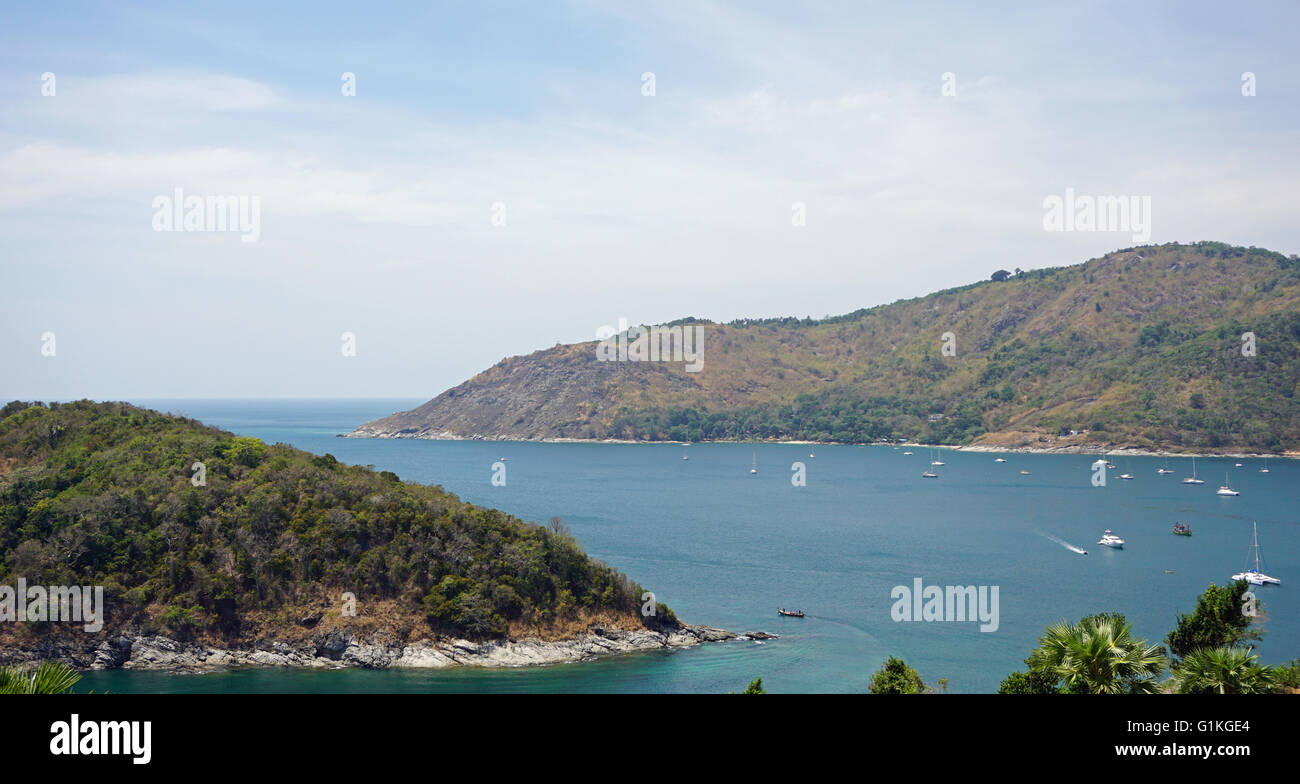 amazing landscape on viewpoint of phuket island Stock Photo - Alamy