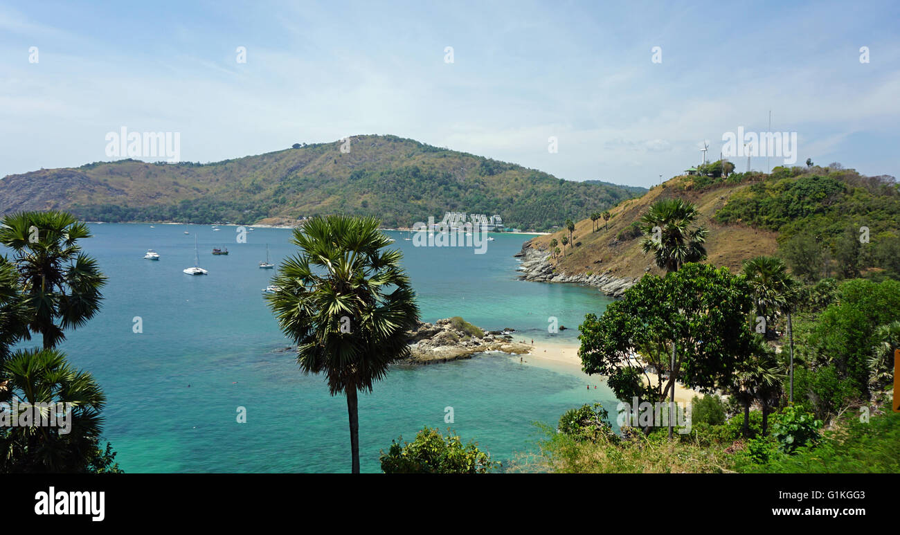amazing landscape on viewpoint of phuket island Stock Photo - Alamy