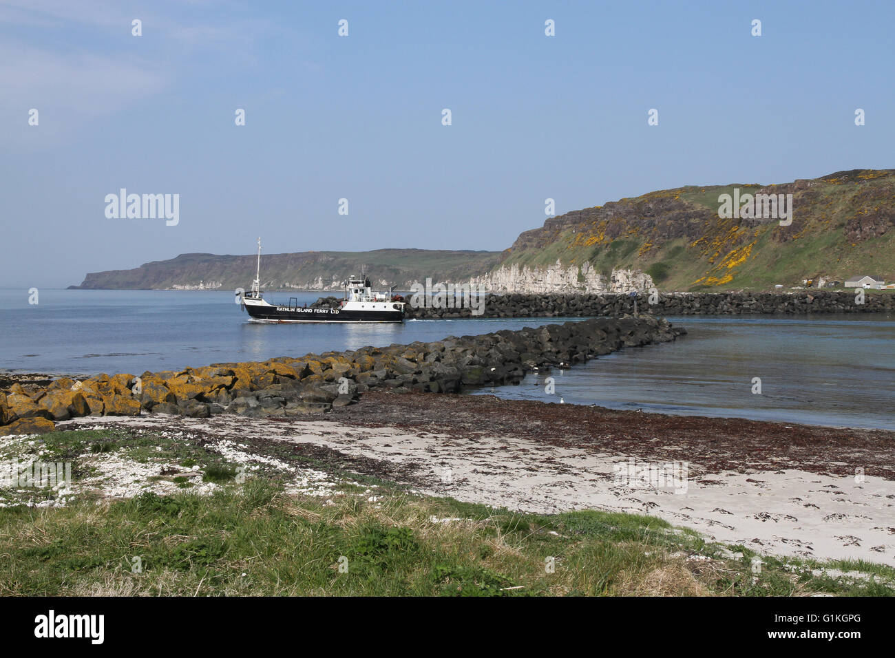 Rathlin ferry crossing hi-res stock photography and images - Alamy