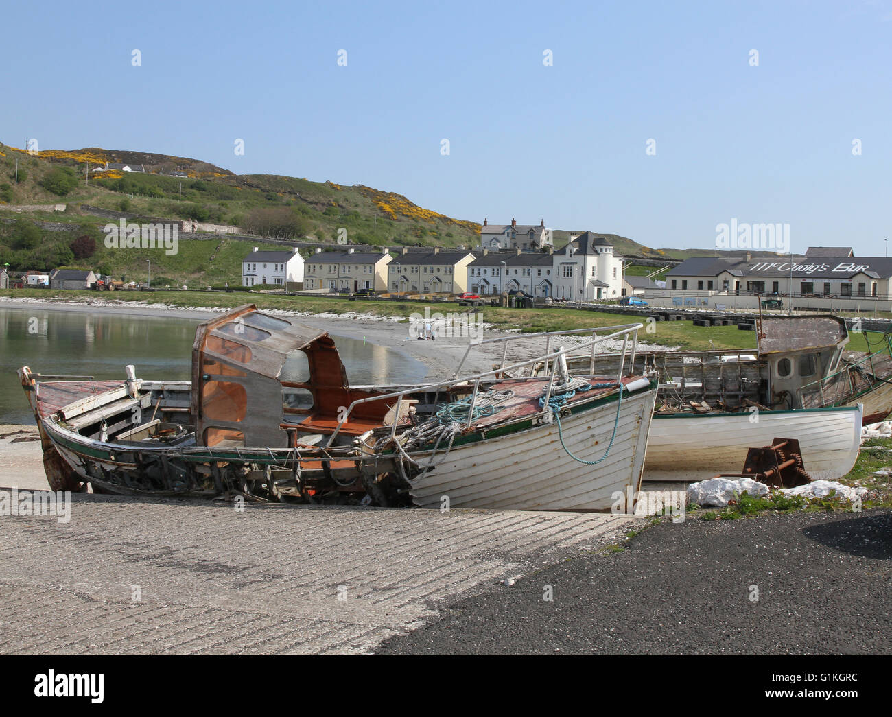 People on beach rathlin hi-res stock photography and images - Alamy