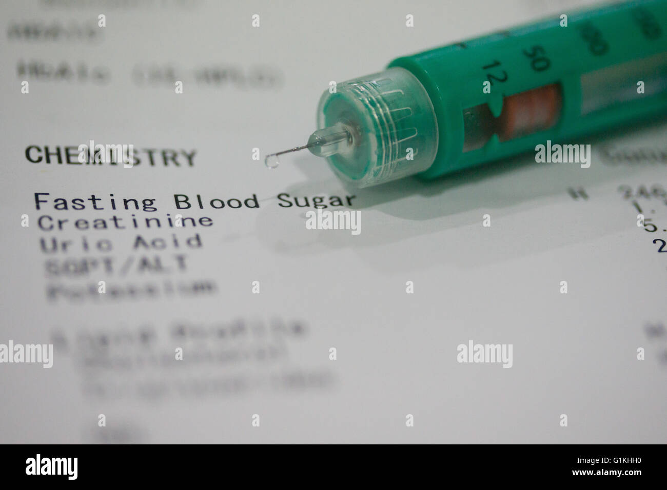 Symptoms diabetes hi-res stock photography and images - Alamy