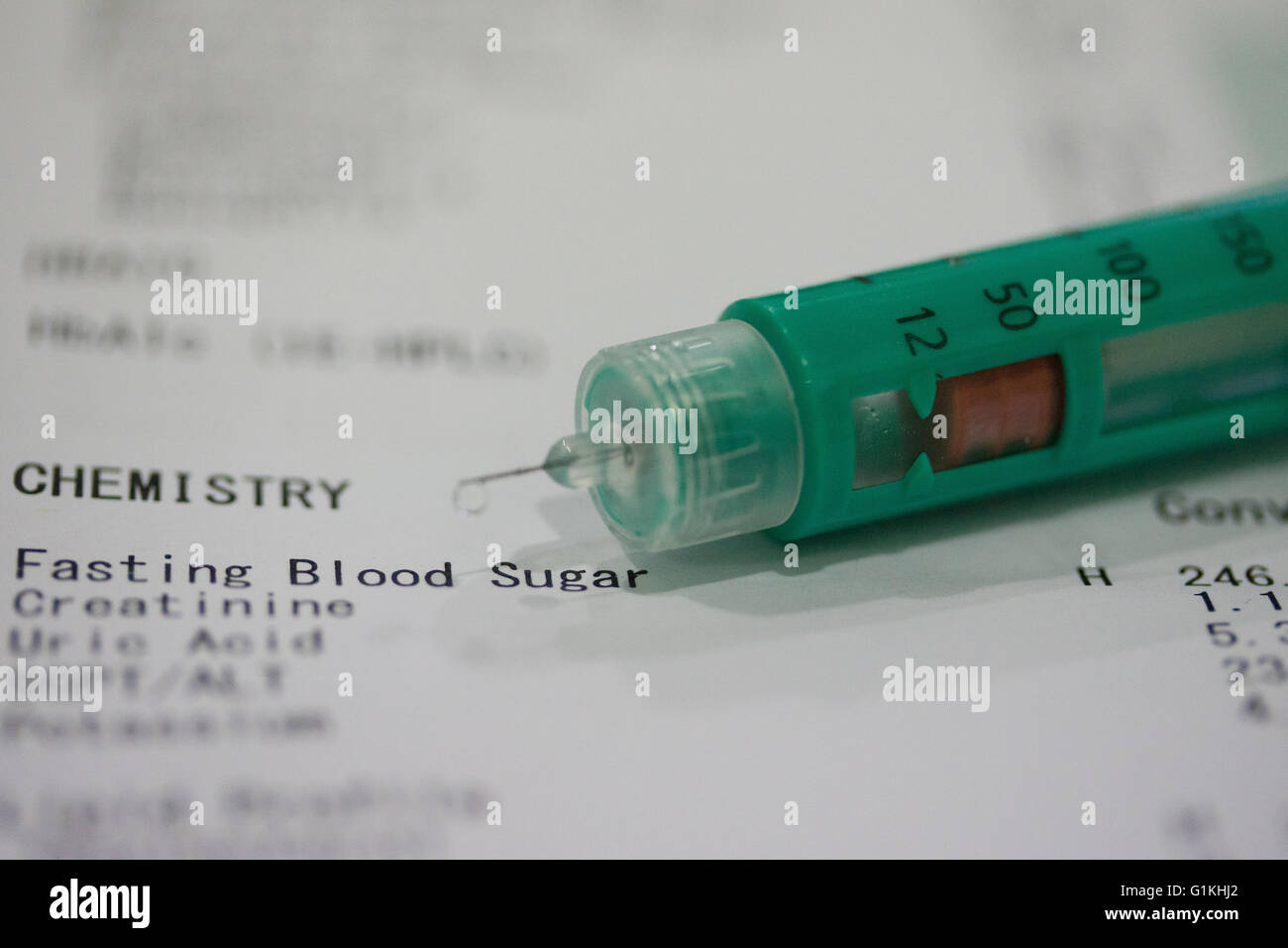 Symptoms diabetes hi-res stock photography and images - Alamy