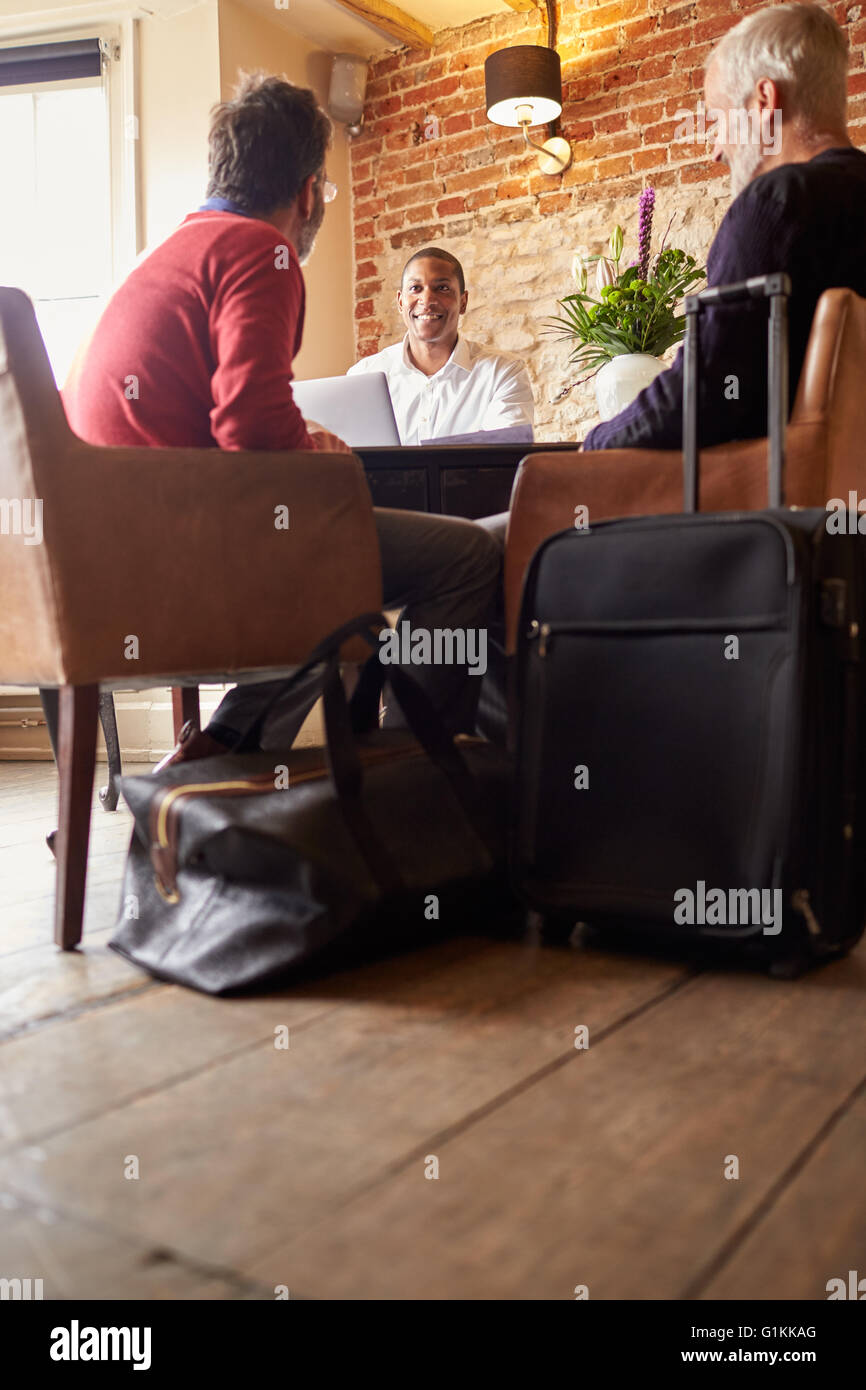 American hotel reception diversity hi-res stock photography and images ...