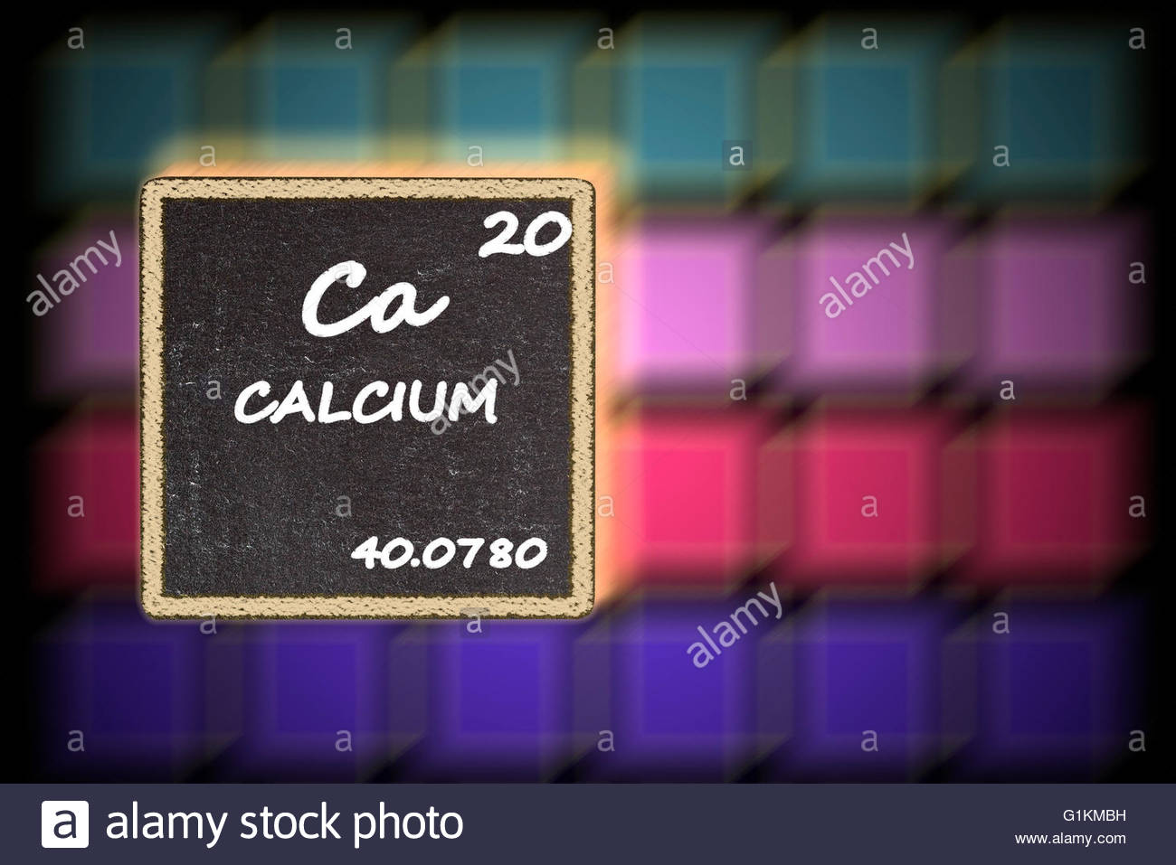 Calcium Ca Chemical Element Periodic High Resolution Stock Photography ...