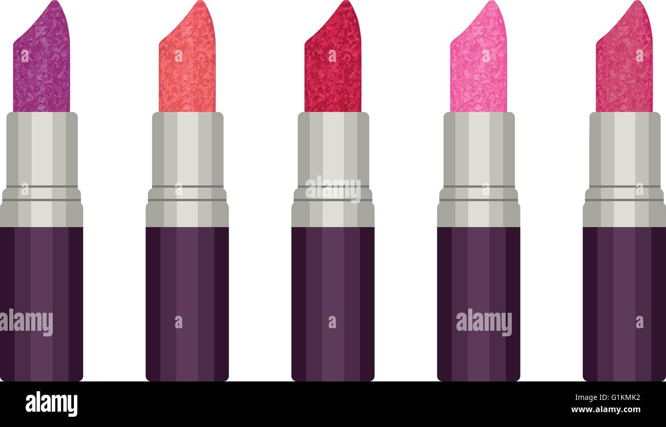 Lip gloss icon Stock Vector Images - Alamy