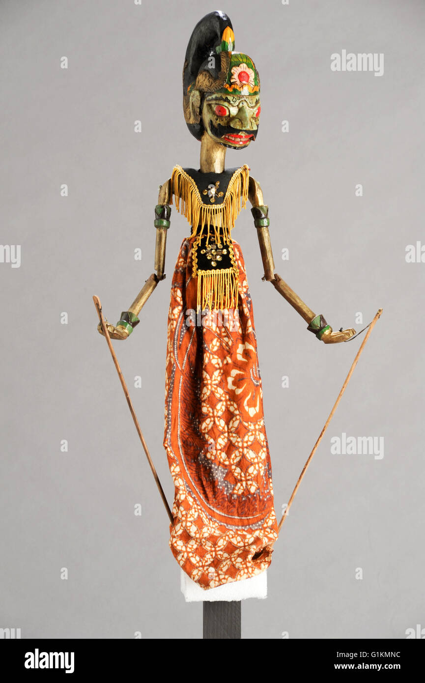 Indonesian Wayang Golek doll puppet Stock Photo - Alamy