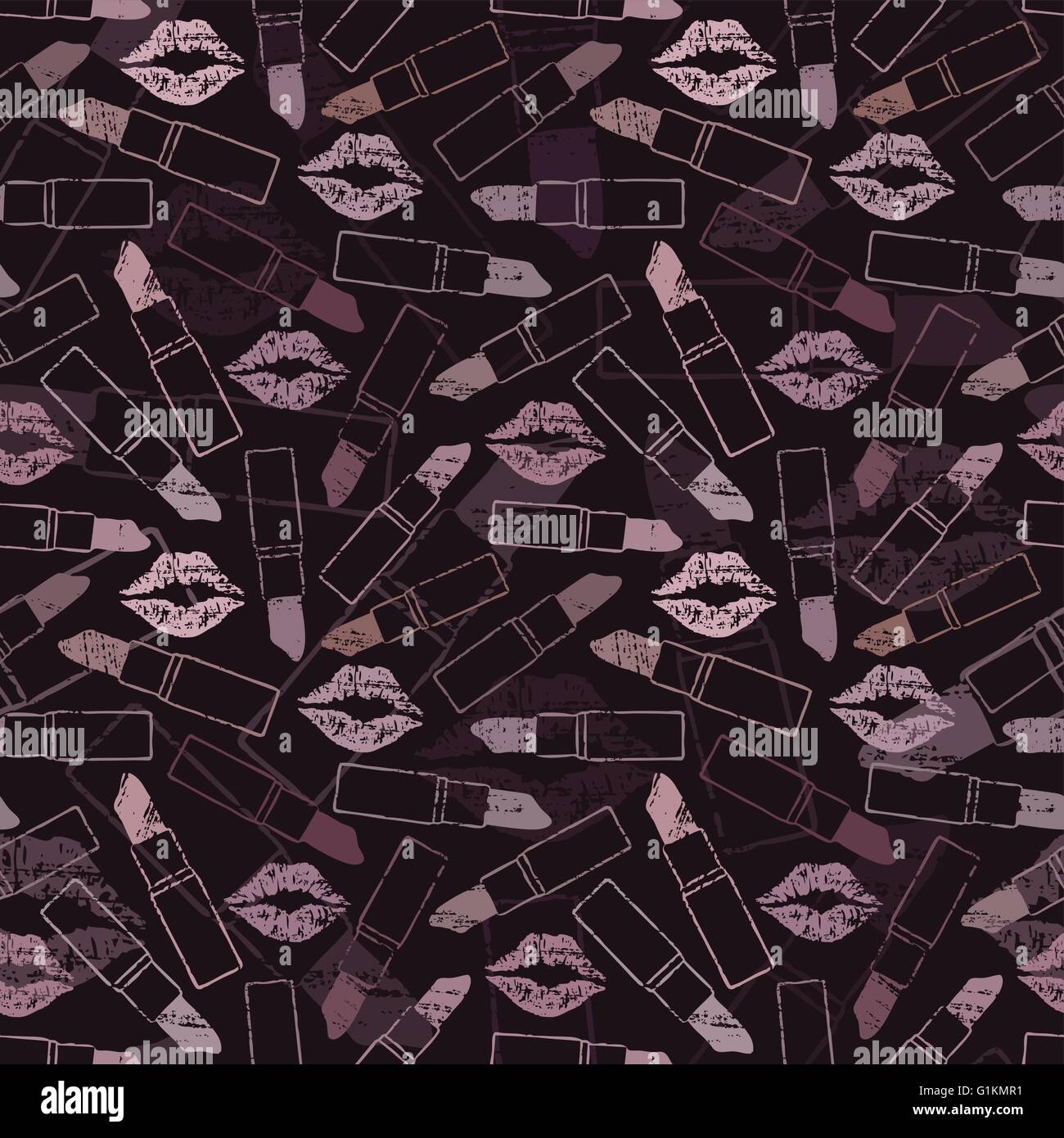 Lips kiss vector hi-res stock photography and images - Alamy