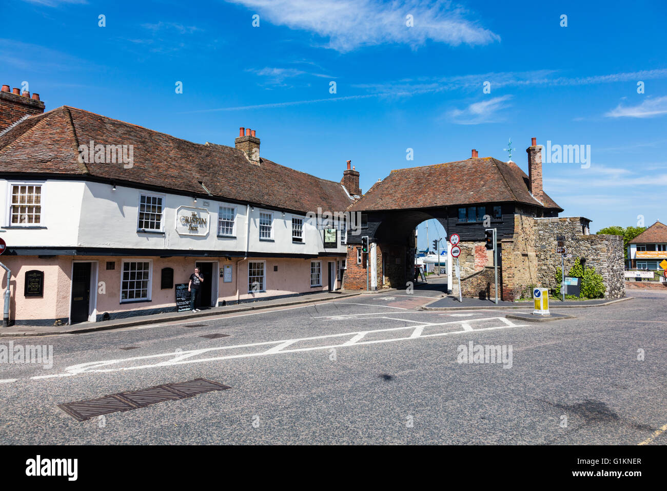 Toll gate sandwich hi-res stock photography and images - Alamy