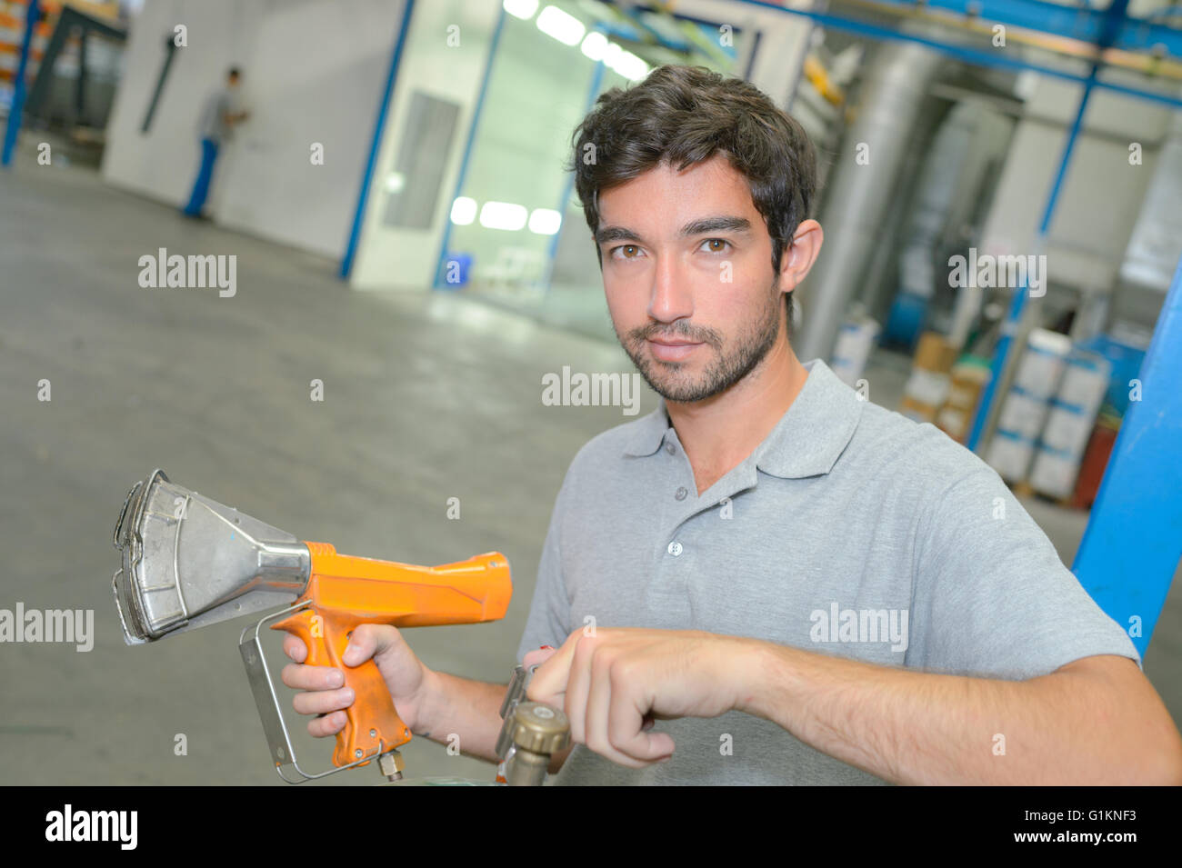 Male woker hi-res stock photography and images - Alamy