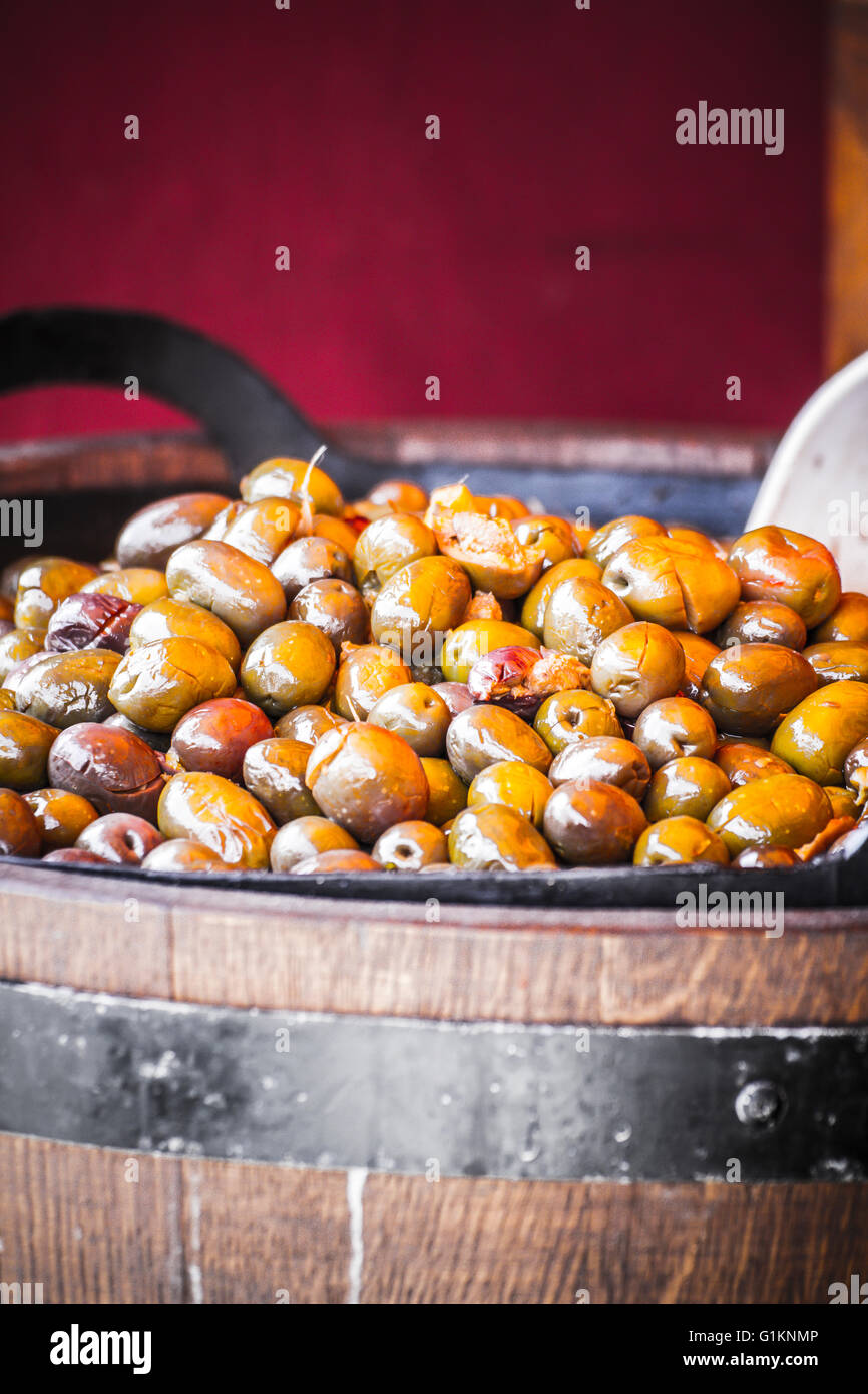 Cooking oil drums hi-res stock photography and images - Alamy