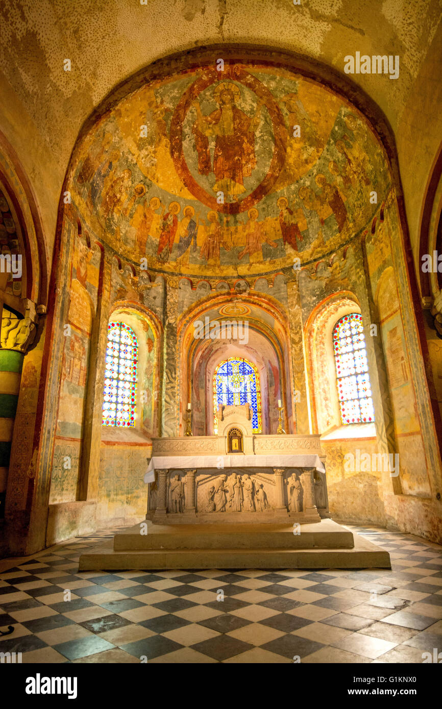Romanesque choir hi-res stock photography and images - Alamy