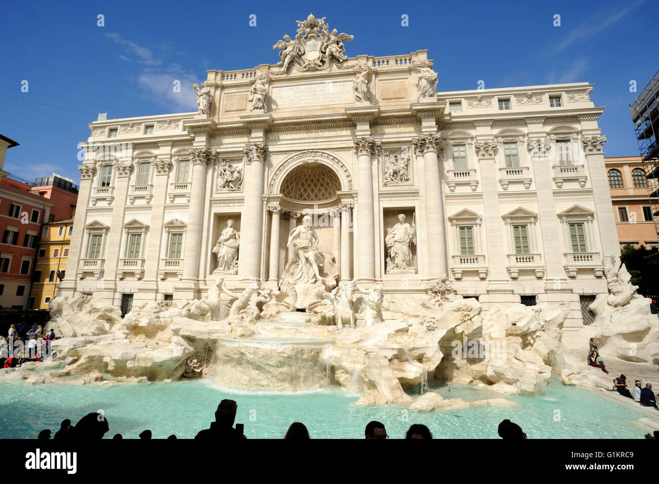 Fontana di trevi and roma hi-res stock photography and images - Alamy