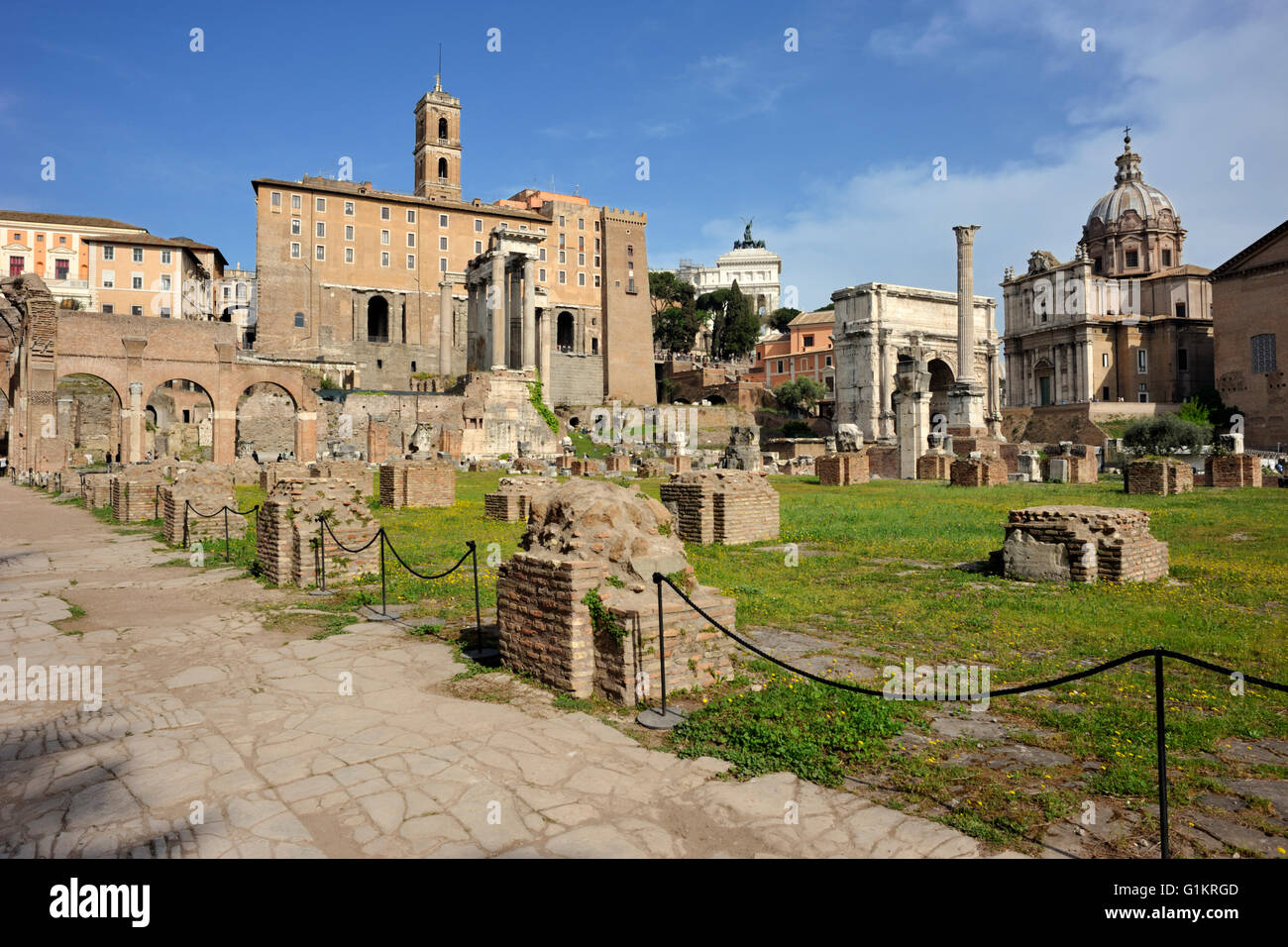 Basilica julia hi-res stock photography and images - Alamy
