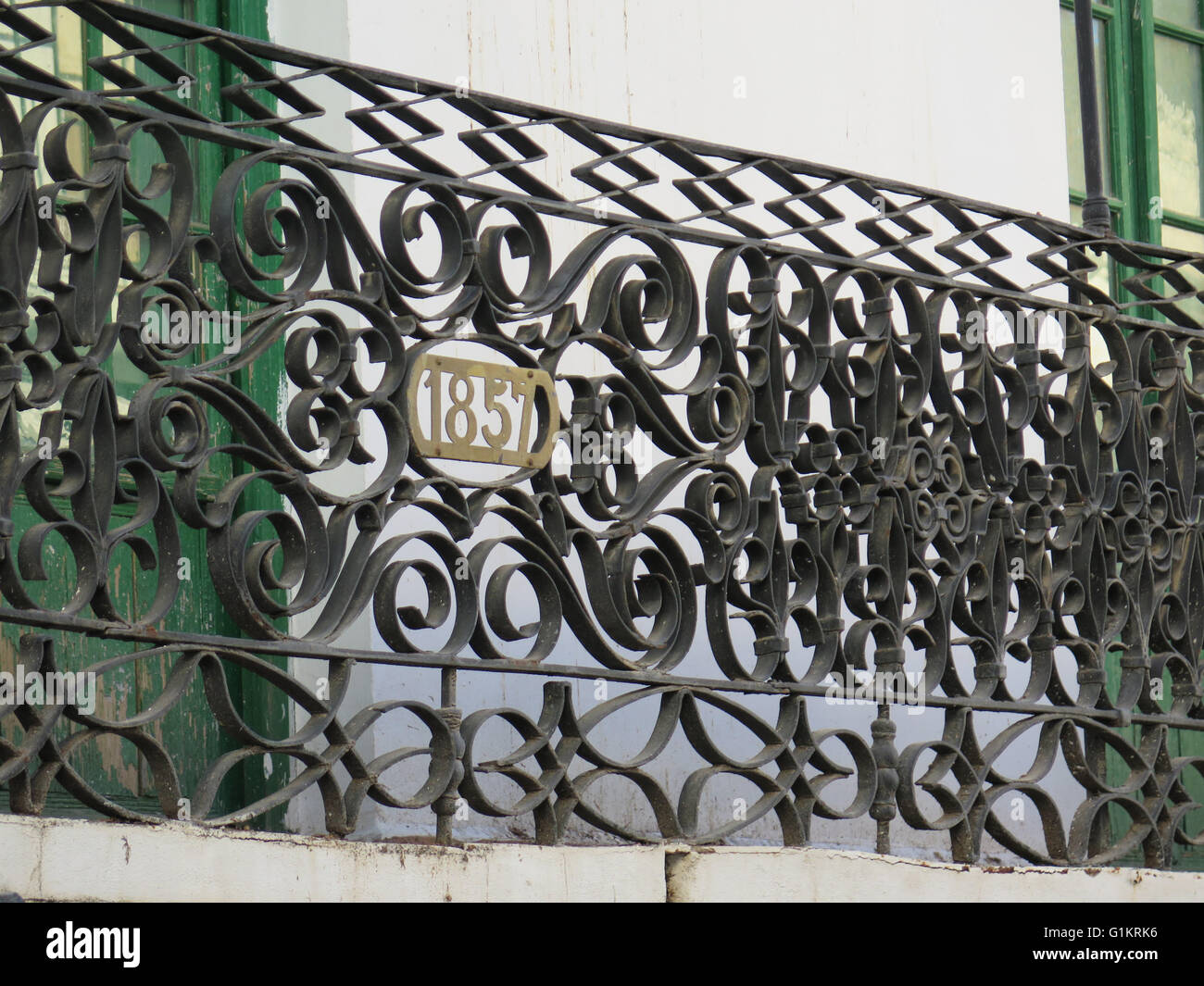Wrought iron balcony hi-res stock photography and images - Alamy