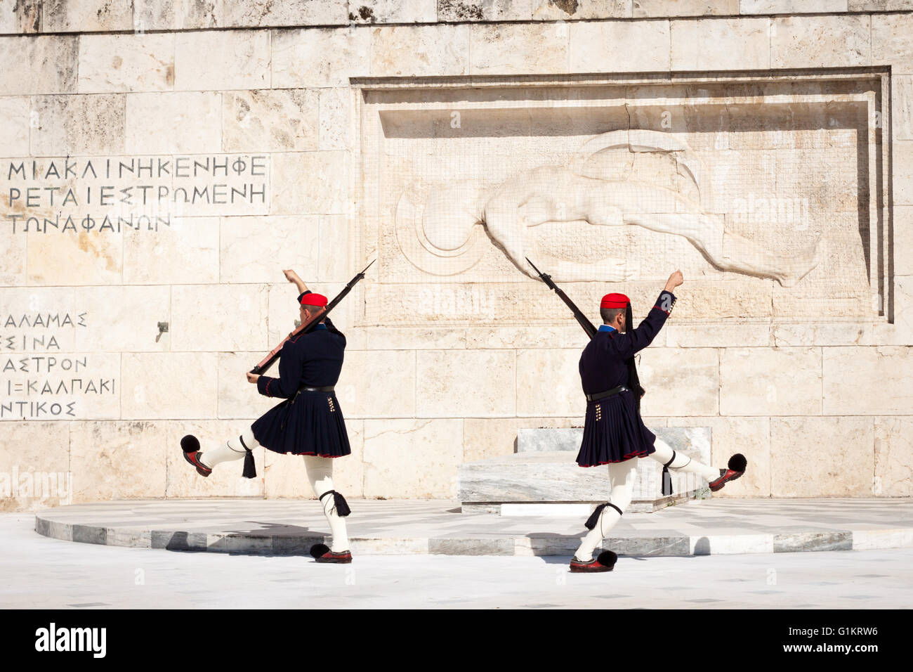 The Evzones is a historical elite light infantry of the Greek Army ...