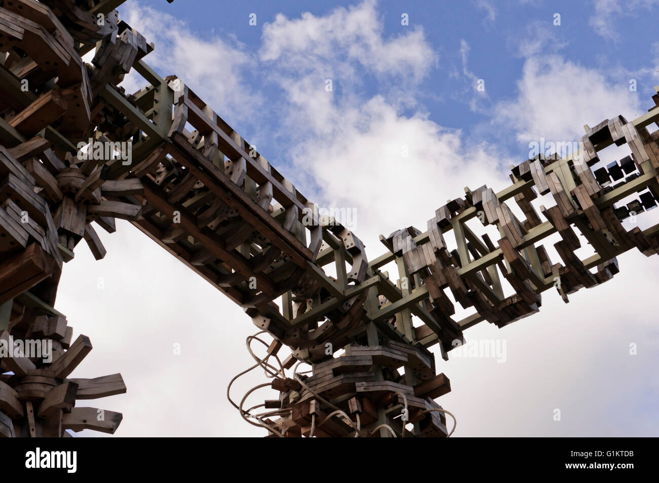 Part of an architectural installation Stock Photo - Alamy