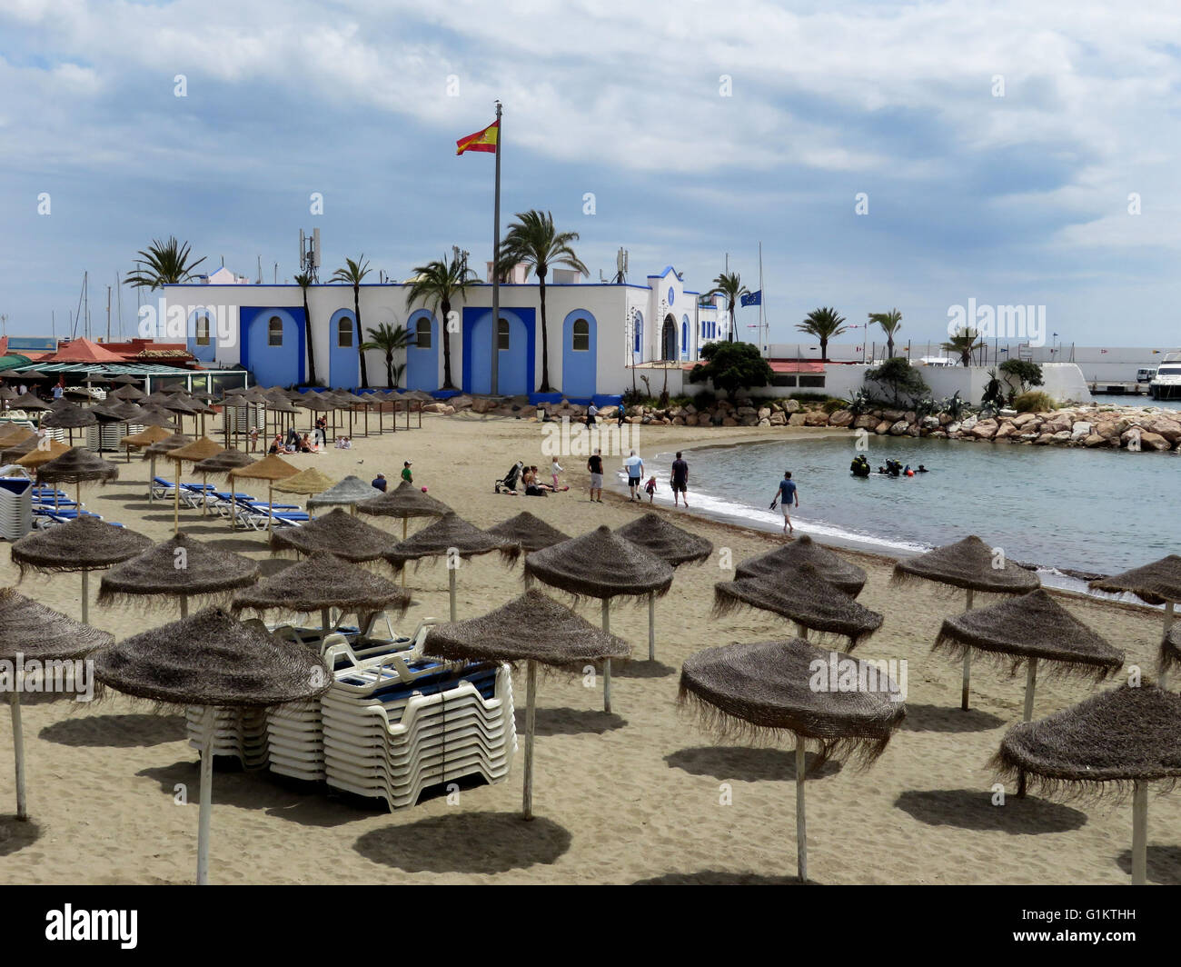 Marbella beach and spain hi-res stock photography and images - Alamy