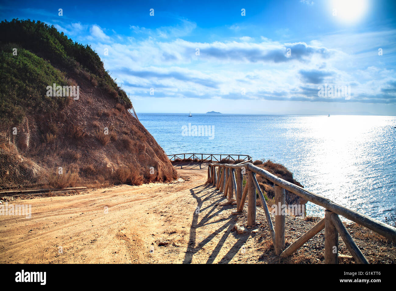A beach near Cavo, Elba Island, Italy Stock Photo - Alamy