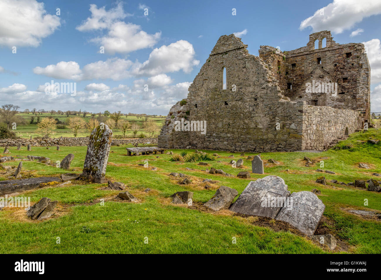 View on the ruins of St. Nicholas church, at The Lost Town of Newtown ...