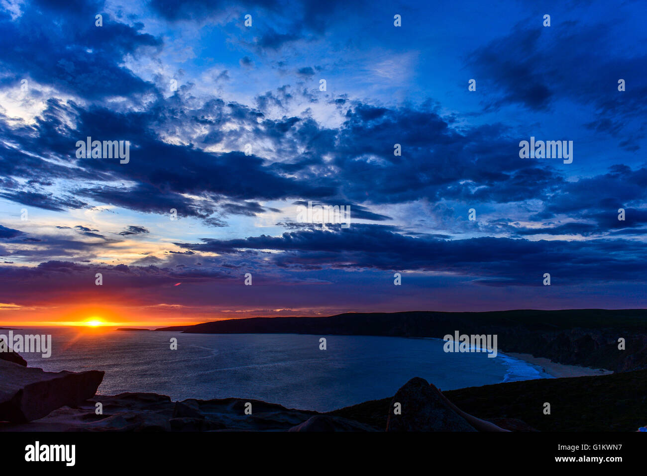 Remarkable Rocks - Sunset Stock Photo - Alamy