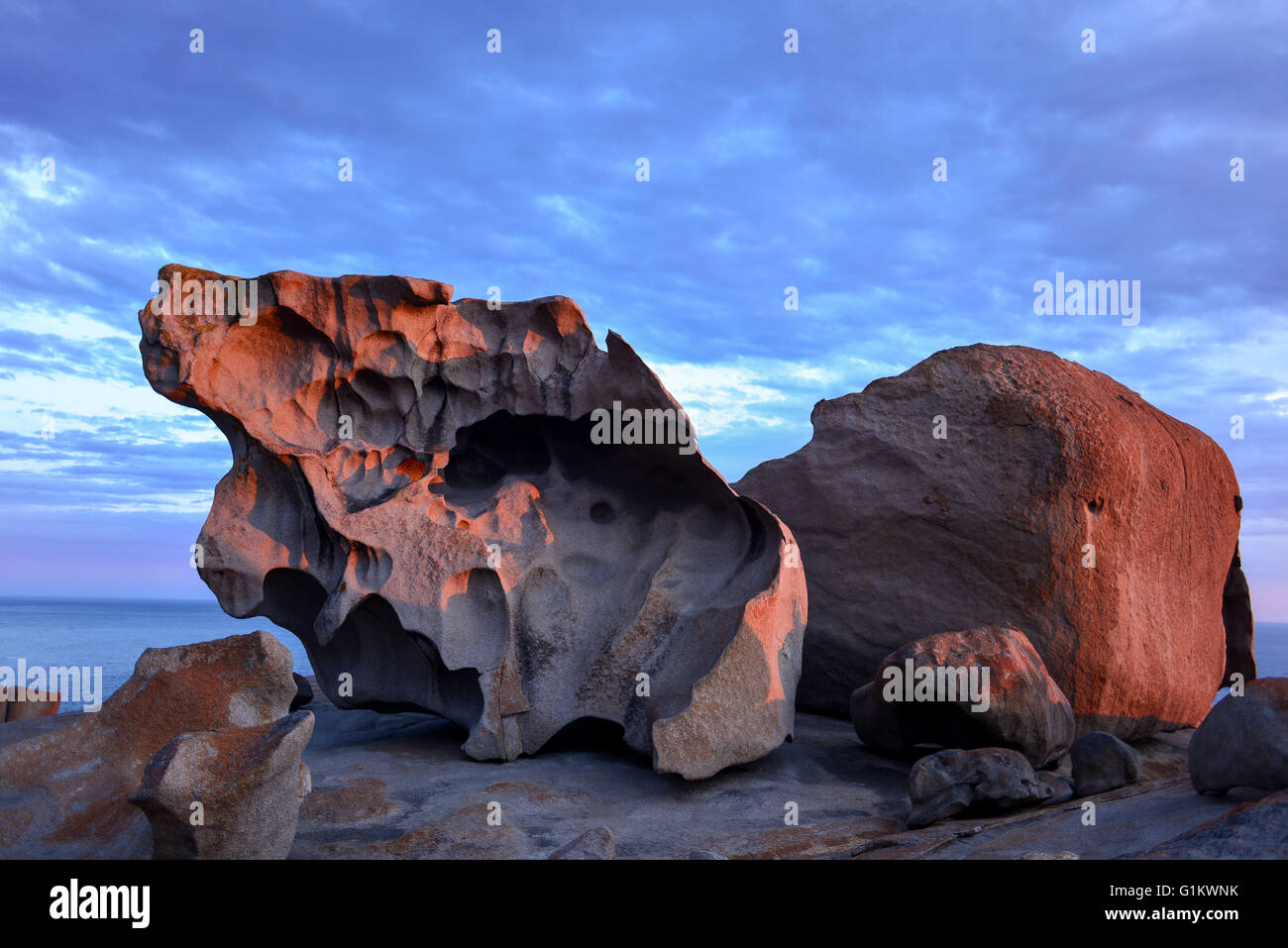Remarkable Rocks - Sunset Stock Photo - Alamy