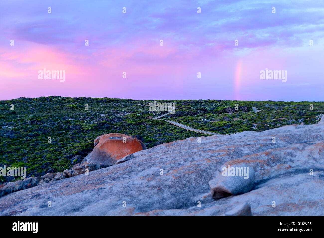 Remarkable Rocks - Sunset Stock Photo - Alamy