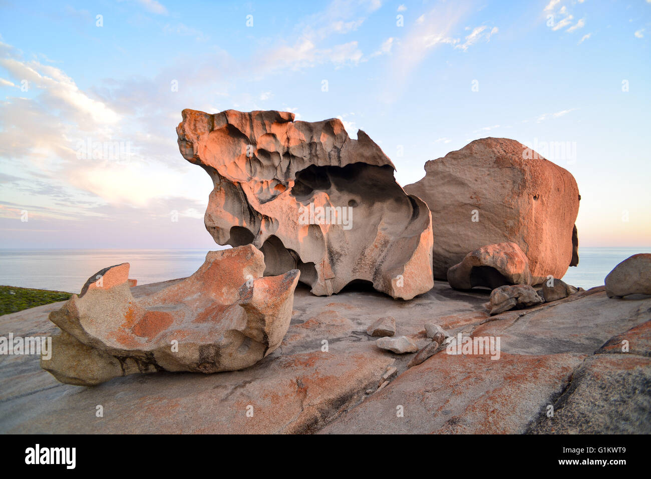 Remarkable Rocks - Sunset Stock Photo - Alamy
