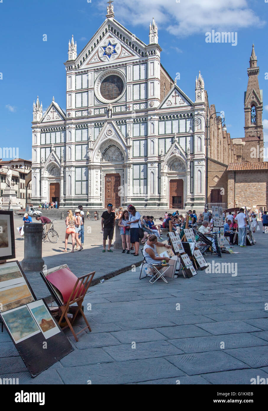 Santa Croce Square Florence