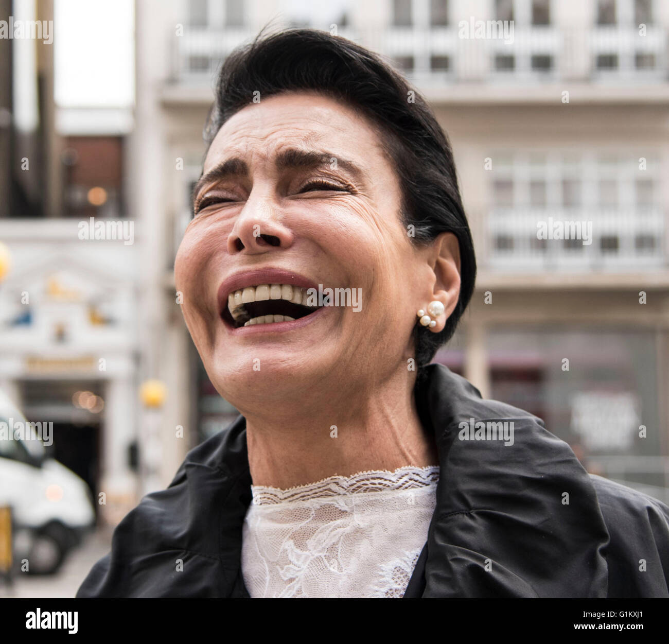 Janan Harb HIgh Court London Saudi Prince secret affair Stock Photo - Alamy