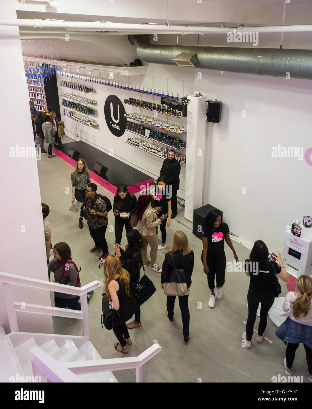 Visitors to The Period Project's self-proclaimed world's first pop-up ...