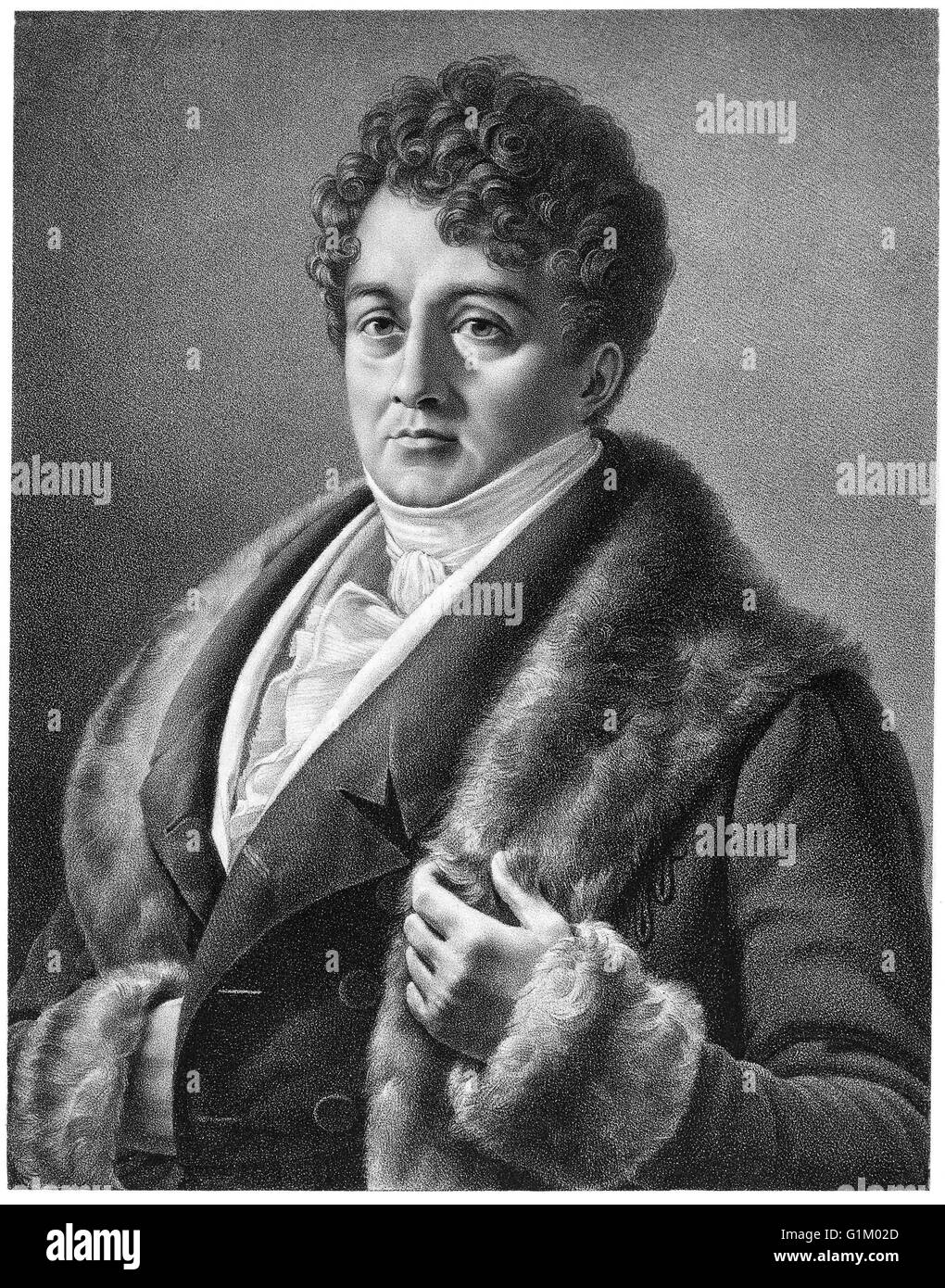 French actor francois joseph talma Black and White Stock Photos ...