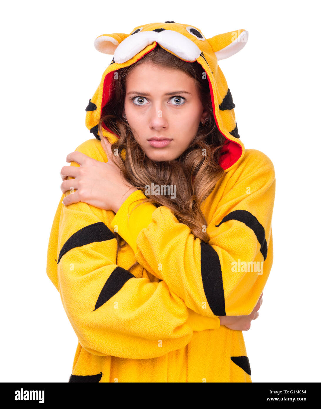 Scared tiger hi-res stock photography and images - Alamy