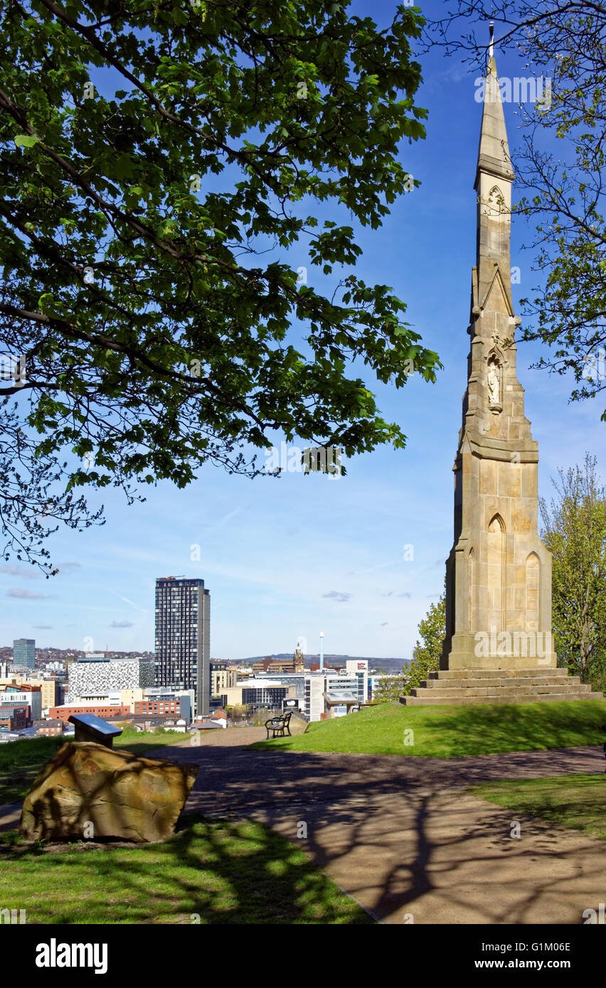UK,South Yorkshire,Sheffield,Cholera Monument Stock Photo - Alamy