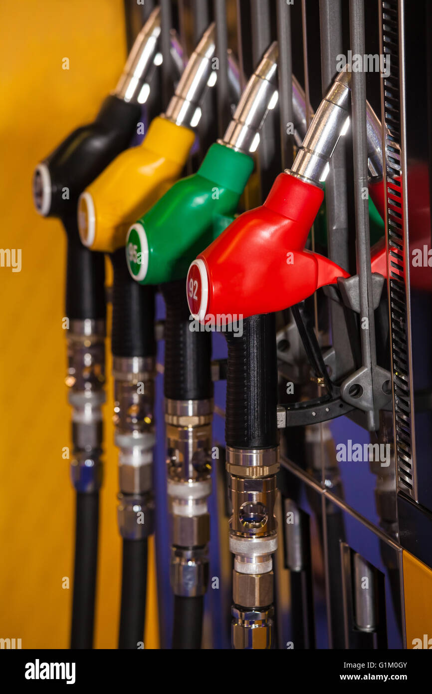 Gun gas station Stock Photo - Alamy