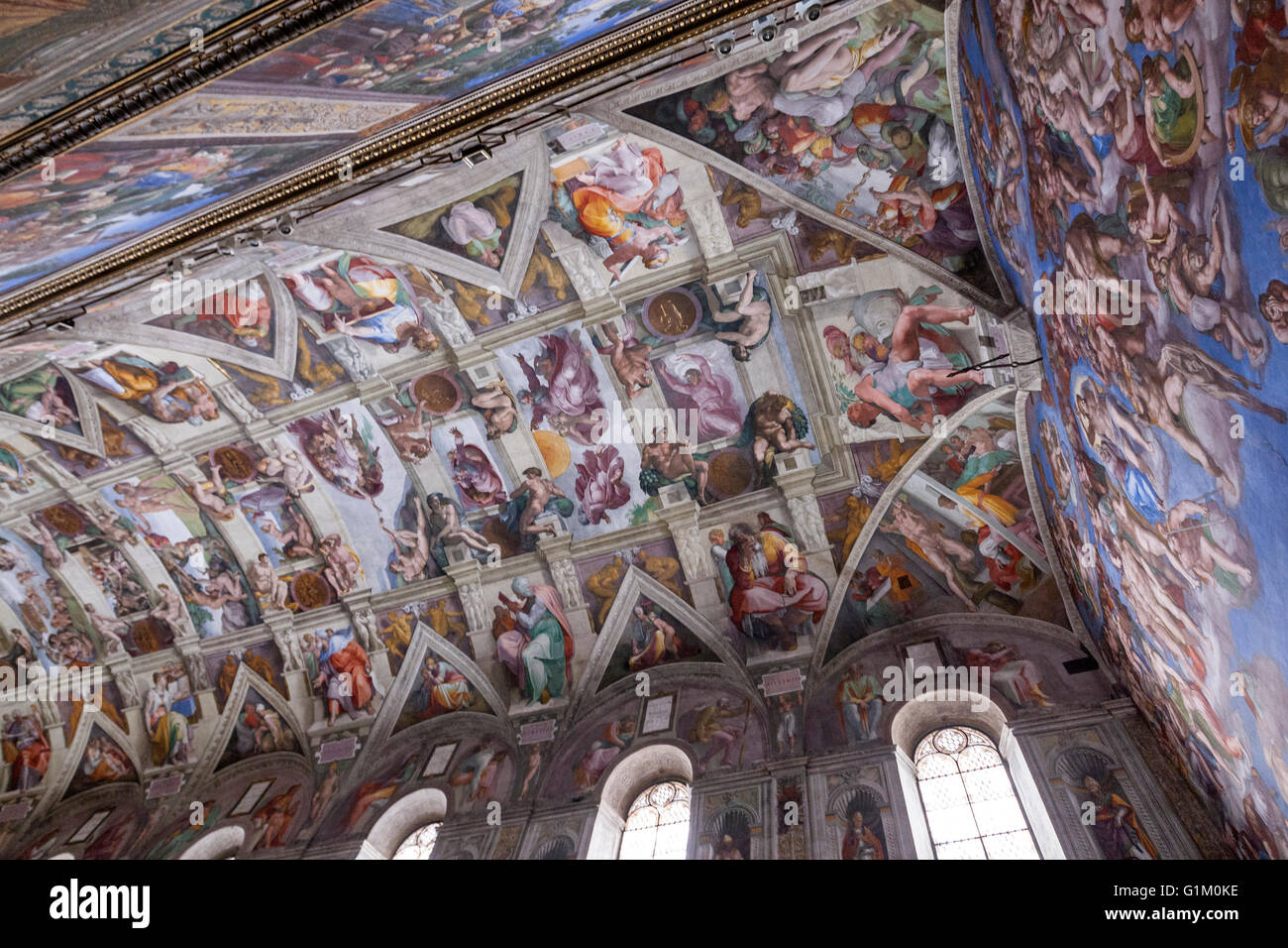 The creation ceiling hi-res stock photography and images - Alamy