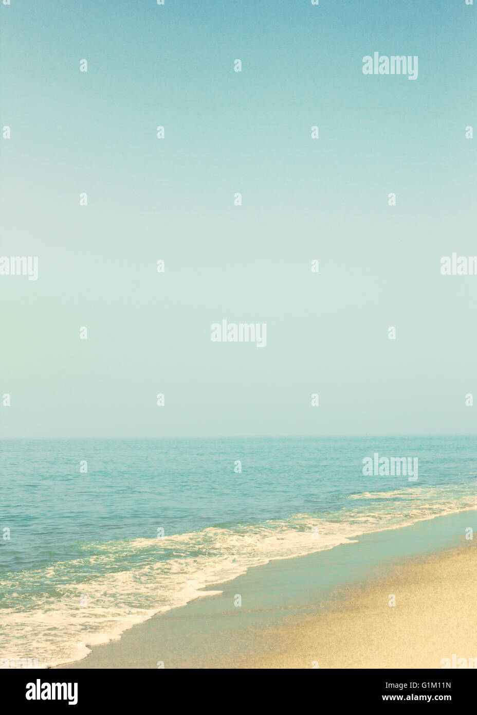 Vintage summer beach Stock Photo - Alamy